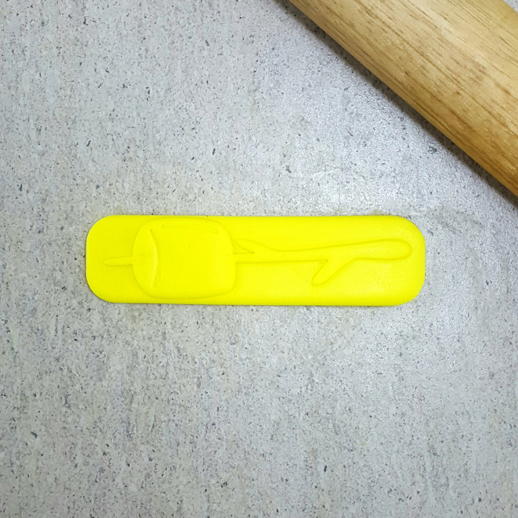 Marshmallow Stick Cutter and Embosser Set | Custom Cookie Cutters