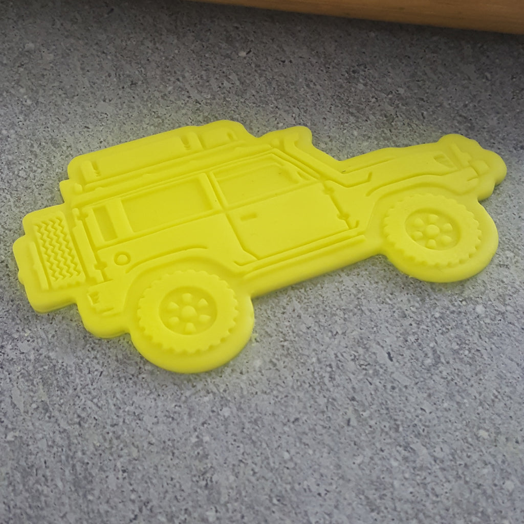4WD Car Cutter and Debosser Set | Custom Cookie Cutters