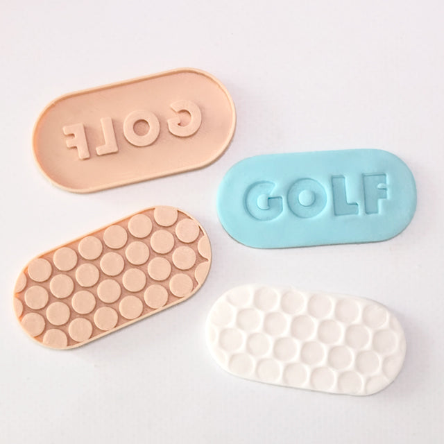 Golf Pill Set (Little Biskut) | Custom Cookie Cutters