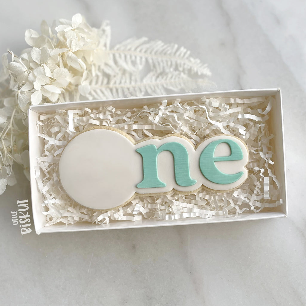 Blank One Cutter and Debosser Set (Little Biskut) | Custom Cookie Cutters