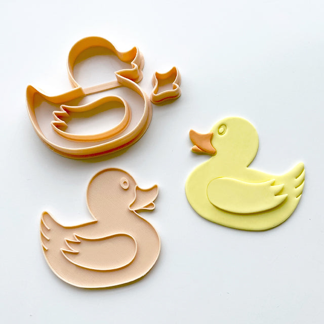 Rubber Ducky Cutter and Embosser Set (Little Biskut) | Custom Cookie ...